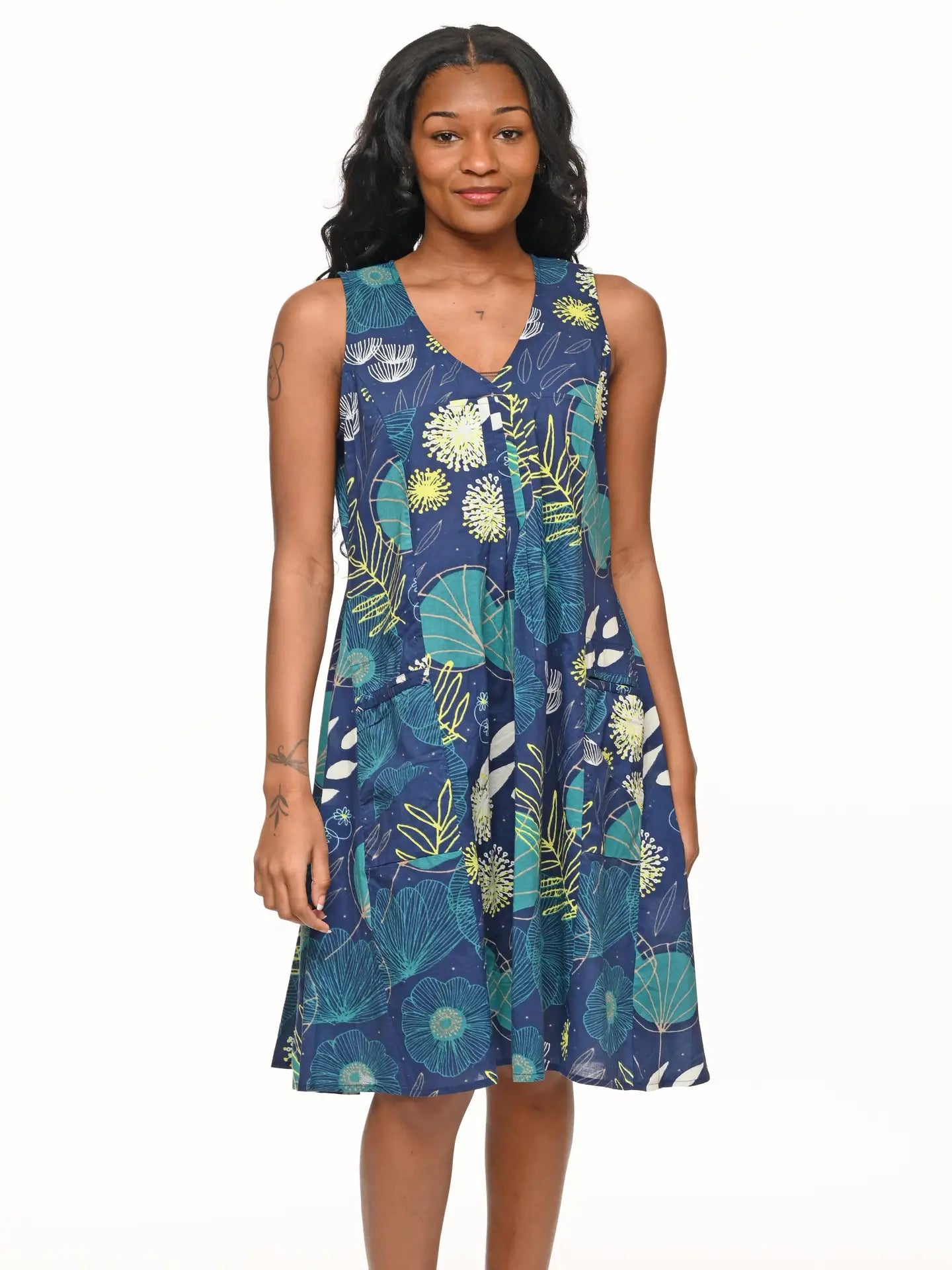 Poppi Dress - Portland Floral by Tulip Clothing | AdornmentsNH ...